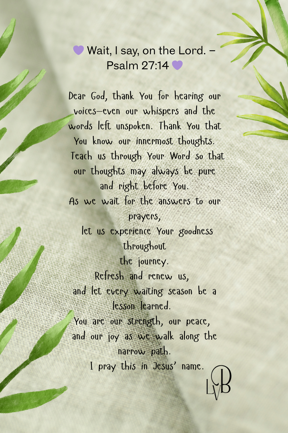 happy.blogg.no – Wait on the Lord